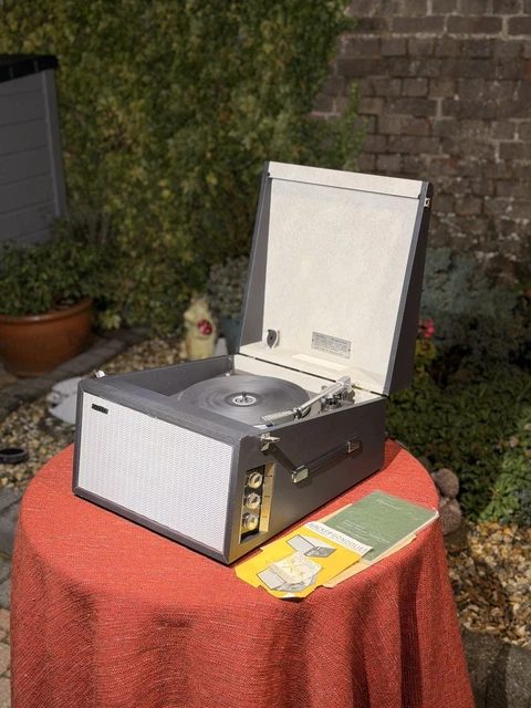 TOP OF THE range Hacker Gondolier GP42 Vintage Valve Record Player ...