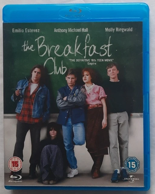 THE BREAKFAST CLUB - Emilio Estevez, Michael Anthony Hall - REG B BLU ...
