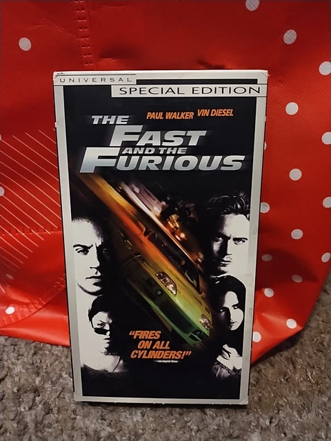 VINTAGE VHS THE Fast And The Furious Special Edition £13.76 - PicClick UK
