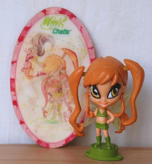 WINX CLUB CHATTA Mini Doll Pixie Magic Doll and Hologram card - Rare ...