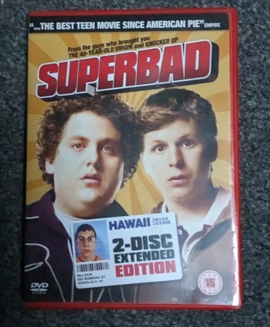 SUPERBAD (2 DISC DVD) EXTENDED VERSION Jonah Hill*Seth Rogan*Emma Stone Comedy £0.99 - PicClick UK