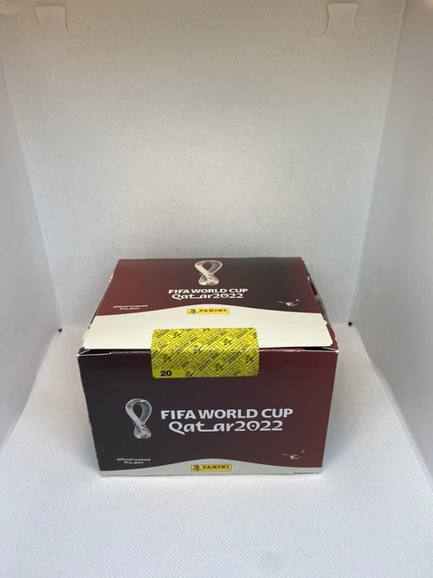 WORLD CUP QATAR 2022 Sticker Box Panini £50.00 - PicClick UK