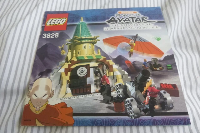 LEGO AVATAR THE Last Airbender set 3828 Instruction manual only £4.99 ...