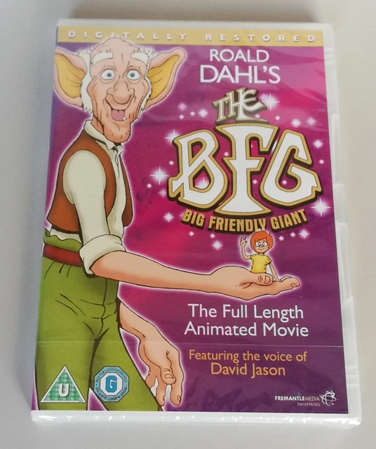 ROALD DAHL'S THE BFG DVD Digitally Restored Animation: David Jason: New ...