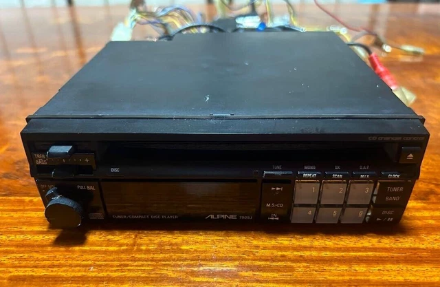 ALPINE JUBA 7909J Ampless CD Player Betrieb bestätigt guter Zustand ...