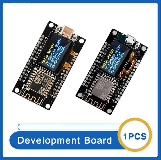 PER ESP8266 0,96 scheda di sviluppo OLED tipo C micro interfaccia b USB ... PER ESP8266 0,96 scheda di sviluppo OLED tipo C micro interfaccia b USB ...