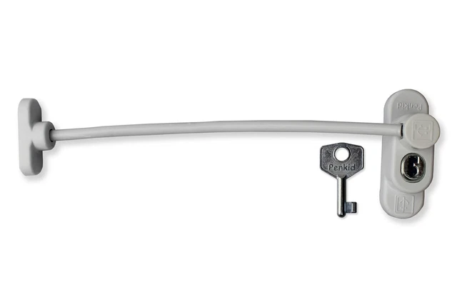 WINDOW CABLE RESTRICTOR Penkid Child Safety Flexible Cable With Fixings £6.60 - PicClick UK