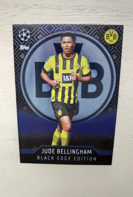 TOPPS JUDE BELLINGHAM Black Edge Edition Match Attax 2022 2023 Borussia ...