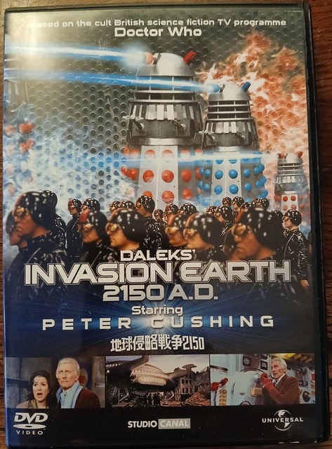 DOCTOR WHO DALEKS' Invasion Earth 2150 Japanese Edition DVD Movie 2009 ...