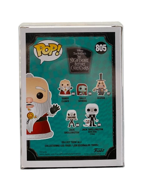 SANDY CLAWS #805 Funko POP! Films The Nightmare Before Christmas EUR 22 ...