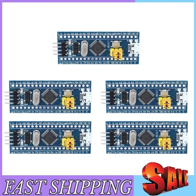 5 PCS USEFUL STM32F103C8 Arm STM32 Development Learning Board Module for Arduino £10.40 ...