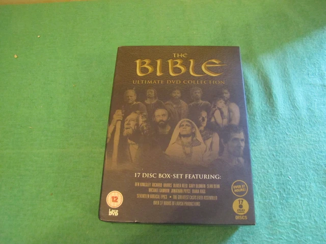 THE BIBLE ULTIMATE DVD Collection 17 Disc DVD Boxset £50.00 - PicClick UK