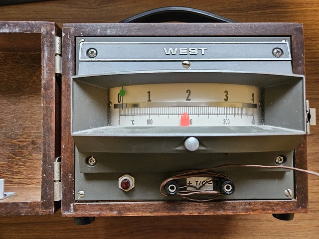 WEST JP ISE 400C Thermometer Temperature Gauge Thermocouple Meter w ...