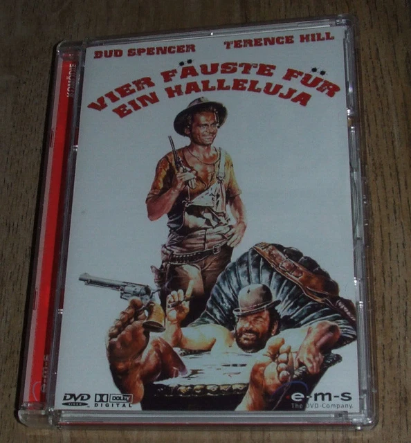 DVD BUD SPENCER Terence Hill Vier Fäuste für ein Halleluja EMS Glasbox EUR 1,00 - PicClick DE