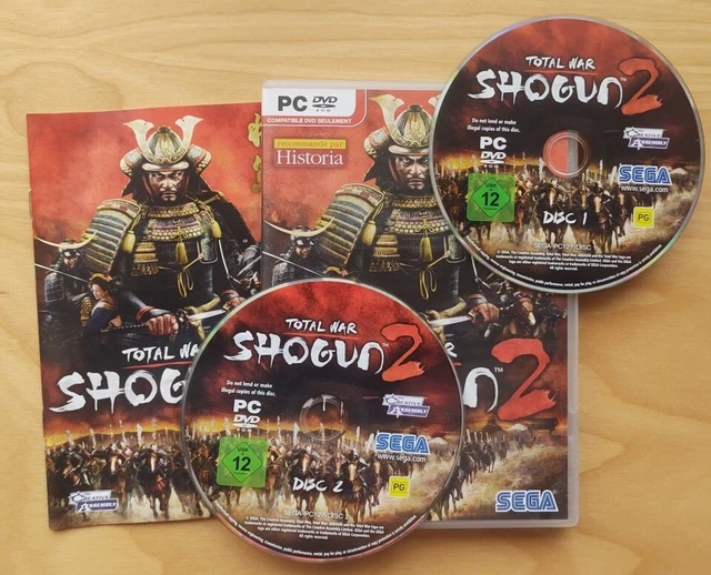 TOTAL WAR SHOGUN 2 (Creative Assembly, Sega, PC) French Français CIB 2 ...