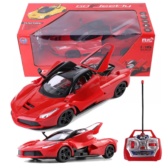 REMOTE CONTROL TURBO Fleet Race Toy Car Convertible Vehicle Model ...