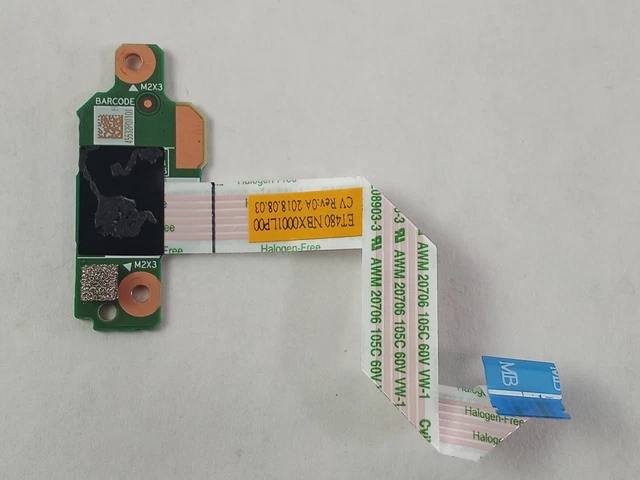 LENOVO THINKPAD T480 Laptop Power Button Board with Cable NS-B501 £17. ...