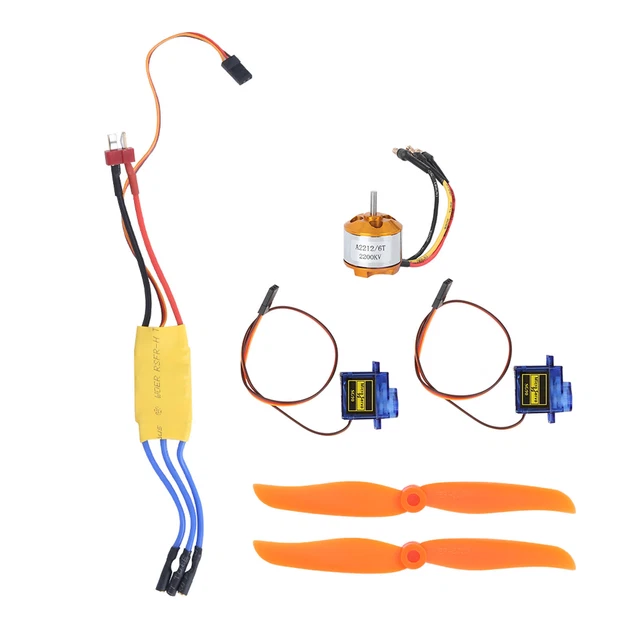 A2212 2200KV BRUSHLESS Motor 30A ESC SG90 9G Micro Servo 6035 Propeller For GS0 $38.67 - PicClick AU