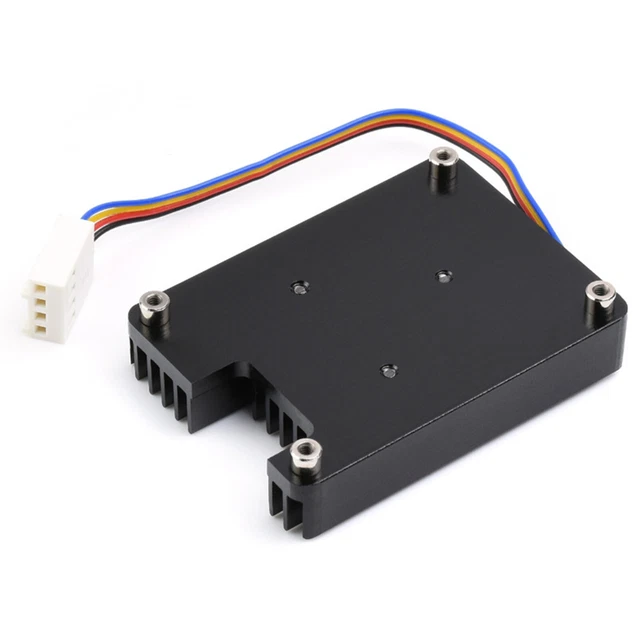 12V EMBEDDED HEATSINK Cooler Radiator PWM Fan for Raspberry Pi Compute ...
