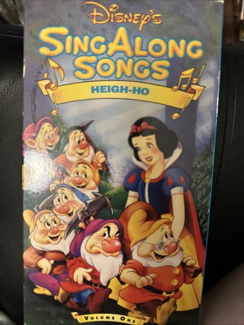 DISNEYS SING ALONG Songs - Snow White: Heigh-Ho (VHS, 1994) £8.94 ...