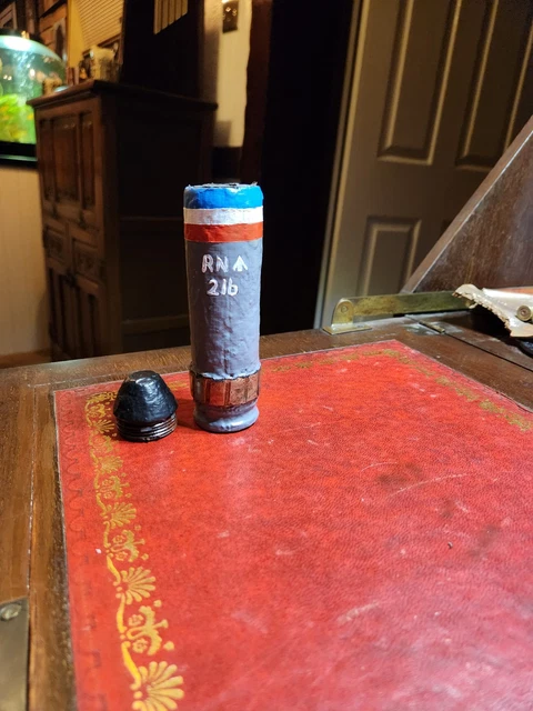 TRENCH ART WW1 Ww2 Royal Navy Inert Pom Pom Shell £38.89 - PicClick UK