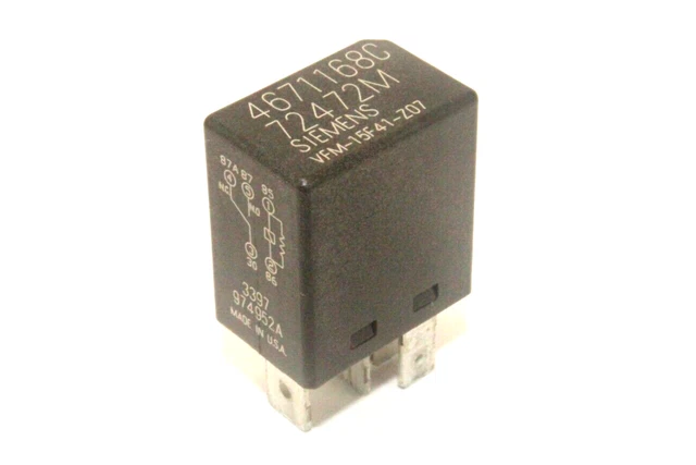 CHRYSLER DODGE SIEMENS 5 pin Automotive Relay 4671168C OEM 72472M VFM ...