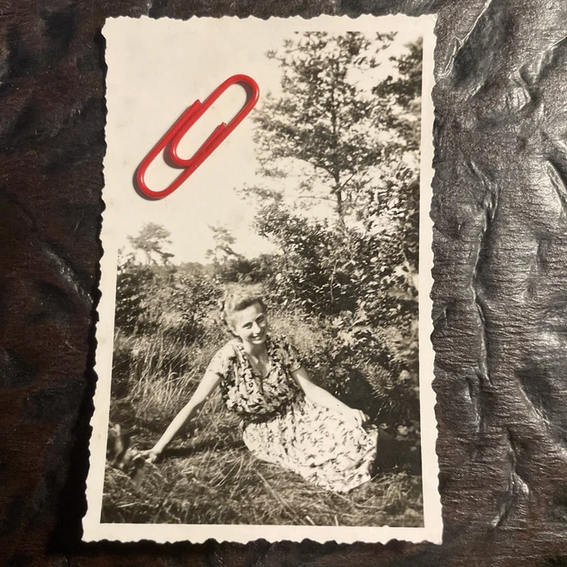 BDM BUND DEUTSCHER Mädel Blitzmädel Frau Dame Maid 9x6 Original Foto 2 ...