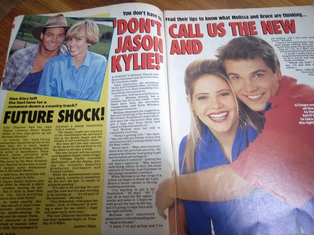 1991 TV WEEK magazine Bruce Samazan~Craig McLachlan~Richard Grieco~Guy ...