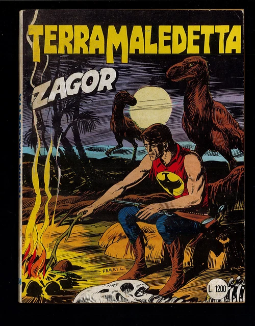 ZAGOR ZENITH GIGANTE Originale N.294 Terra Maledetta Daim Press 1985 ...