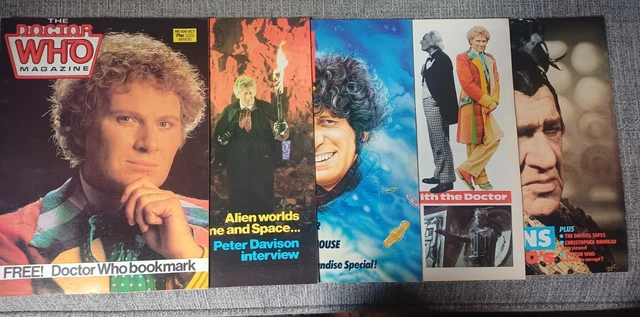 DOCTOR WHO MONTHLY Magazine - 5 Issues No 105 - 109 £15.00 - PicClick UK