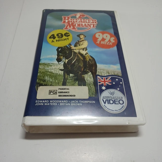 RARE BETA VIDEO Tape BREAKER MORANT Big Box Betamax Ex-Rental ...