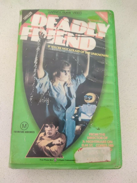 DEADLY FRIEND VHS - Ex Rental Wes Craven EUR 29,69 - PicClick FR