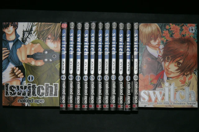 SWITCH MANGA VOL.1-13 Set completo di scimmia nuda - Giappone EUR 98,86 - PicClick IT