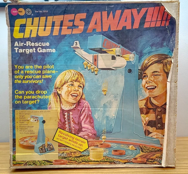 CHUTES AWAY AIR Rescue Target Game by Marx Toys (Air Blitz) - Vintage ...