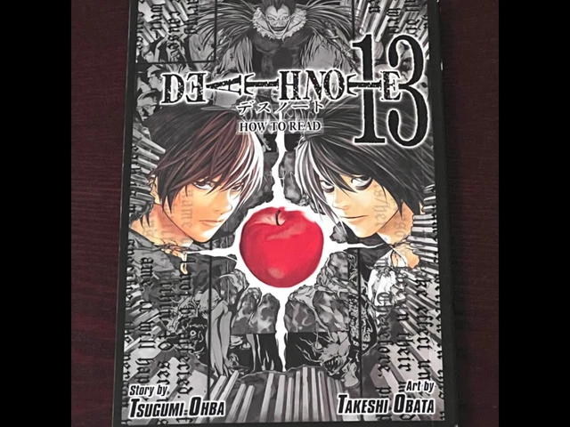 DEATH NOTE How To Read Vol. 13 Author Tsugumi Ohba Manga English WITH ...