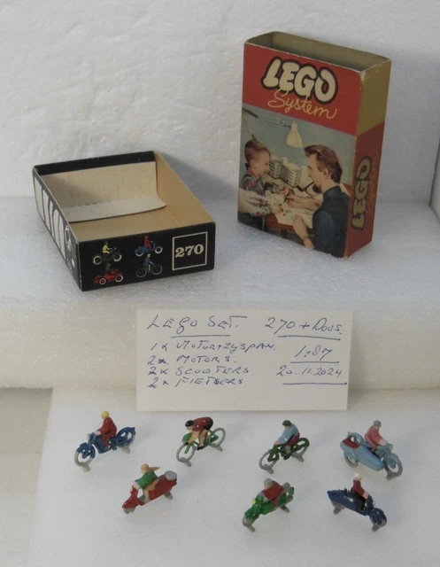 LEGO SET 270 - met Originele Doosje - 1:87 - LEGO £129.70 - PicClick UK