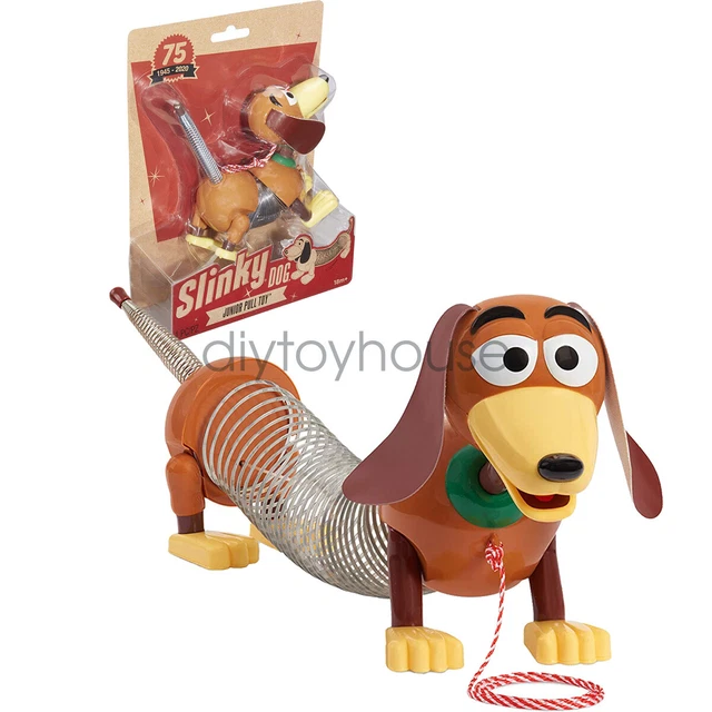 TOY STORY 4 Slinky Dog Toys Action Figures Pull Spring Stretching Body ...