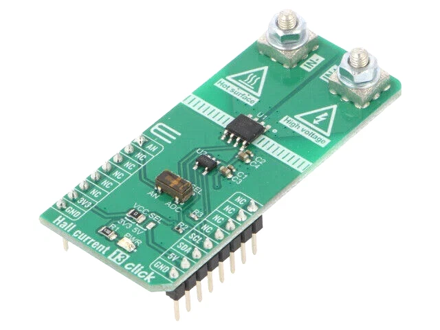 MIKROE-5066 CLIC BOARD ; Ampèremètre; Analogique,I2C; TMCS1107-Q1 ...