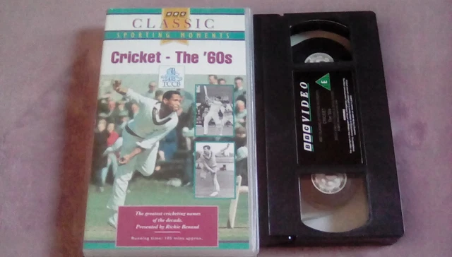 BBC CLASSIC CRICKET - The 60s VHS Presented By Richie Benaud 1993 RARE ...