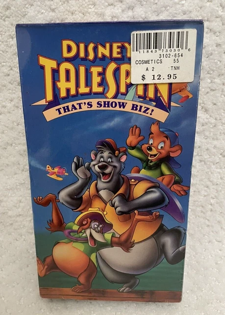 TALE SPIN VHS Vol. 2 - That's Show Biz! 1991 Disney Brand New Sealed ...
