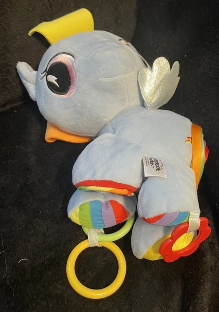 PLAYSKOOL MY LITTLE Pony Rainbow Dash Baby Activity Toy Mirror Teether ...