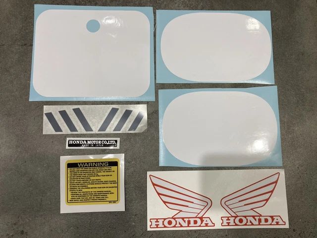 HONDA QR50 1991 Decal Set/ Sticker Kit Including Backgrounds $125.00 ...
