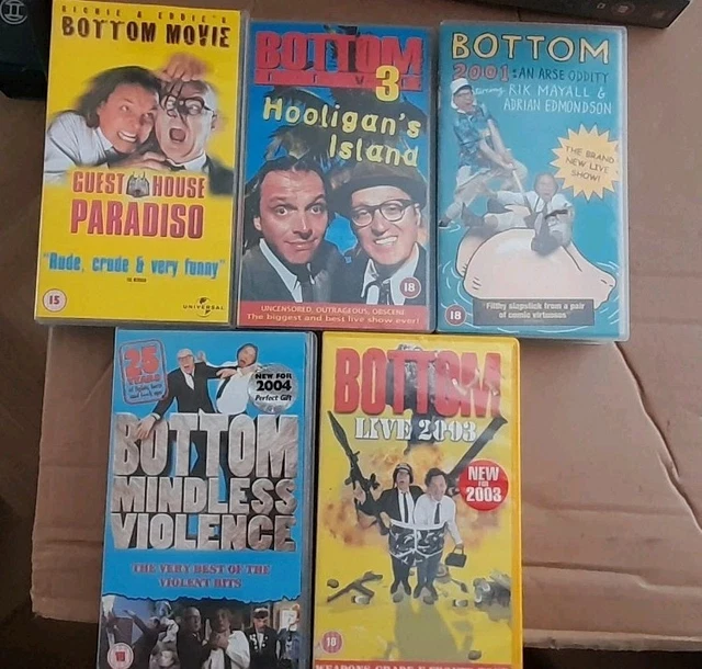 BOTTOM VHS BUNDLE £11.84 - PicClick UK