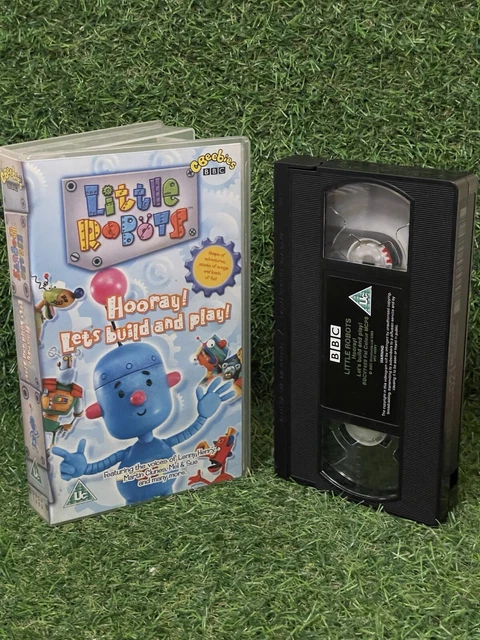 LITTLE ROBOTS - Bbc Vhs Video - Hooray Let’s Build And Play - Cbeebies ...