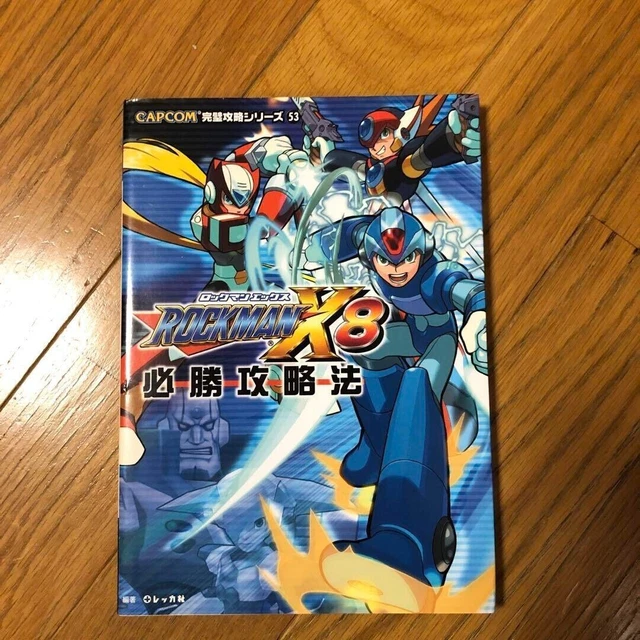 PLAYSTATION2 PS2 ROCKMAN X8 Megaman Guide book Video game merchandise Japan USED $115.32 ...