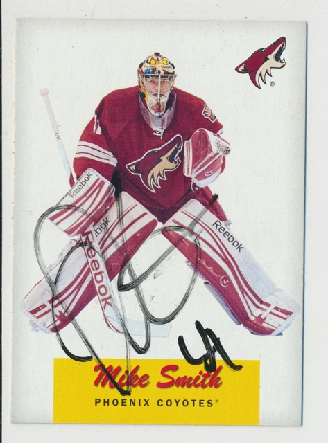 ORIGINAL RARE SIGNÉ 2012-13 O-Pee-Chee Mike Smith Phoenix Coyotes EUR 0 ...