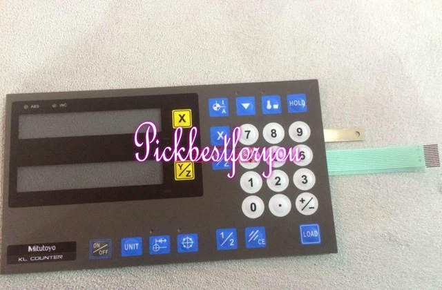MEMBRANE KEYPAD MITUTOYO KL COUNTER, for Mitutoyo Optical Comparator # ...