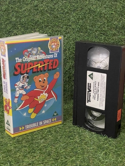 SUPERTED CHILDREN’S VHS Trouble In Space Kids Video Tape Cartoon £29.99 ...