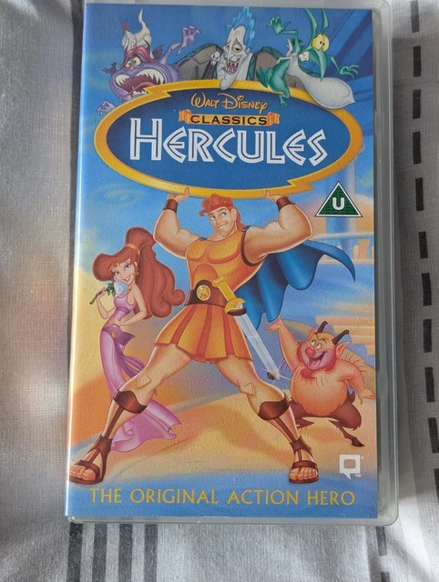 WALT DISNEY'S HERCULES (1997) VHS Video Tape (Tate Donovan, Susan Egan ...
